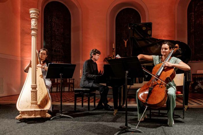 Raphaela Gromes, Gabriella Victoria und Julian Riem